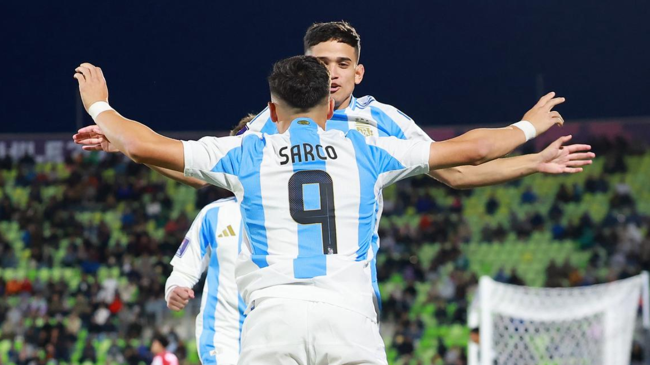 Argentina venció 3-1 a Cuba en su debut en el Mundial Sub 20