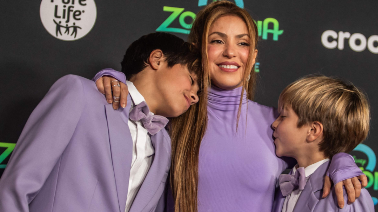 Shakira deslumbró en la presentación de “Zootopia 2”